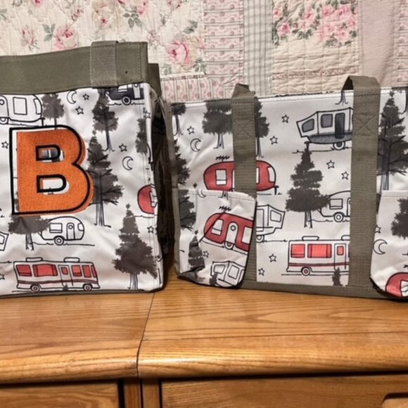 thirty-one | Bags | Thirty One Gifts Bundle Cute Camping Pattern ...
